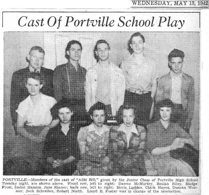 Scrapbook of Merle Ludden